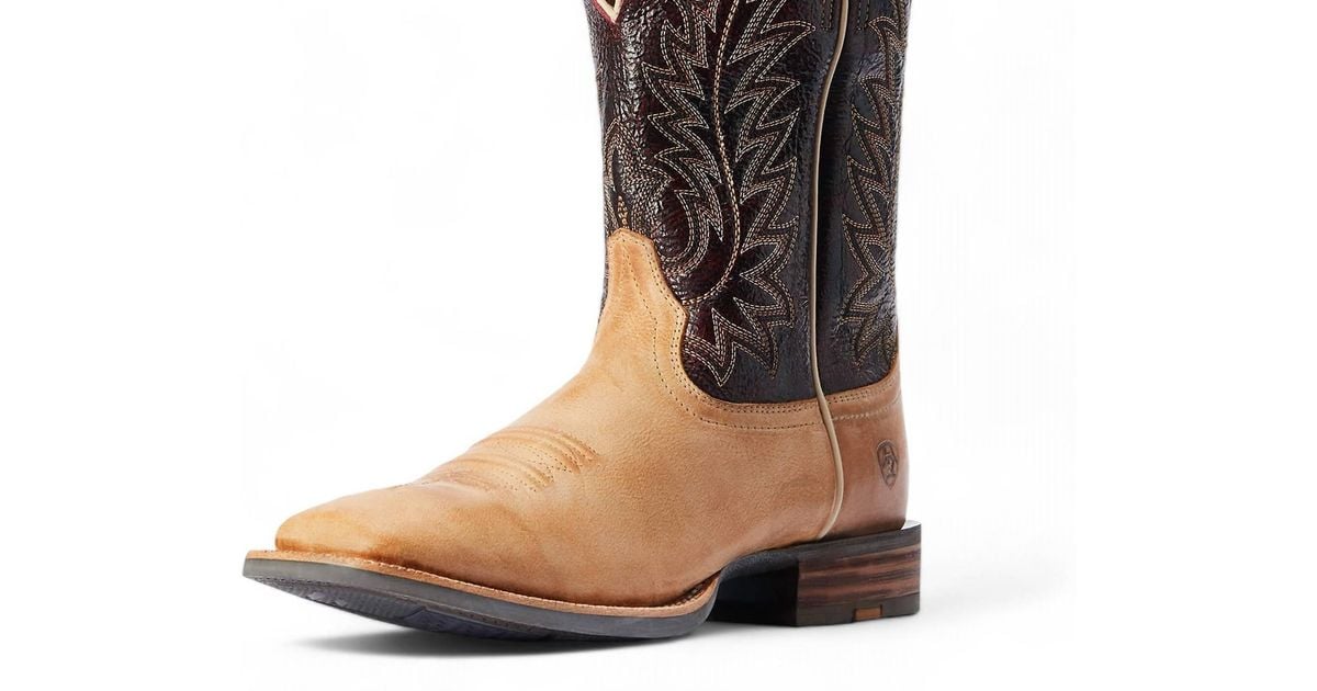 Ariat Ridin High Western Boot in Black for Men | Lyst