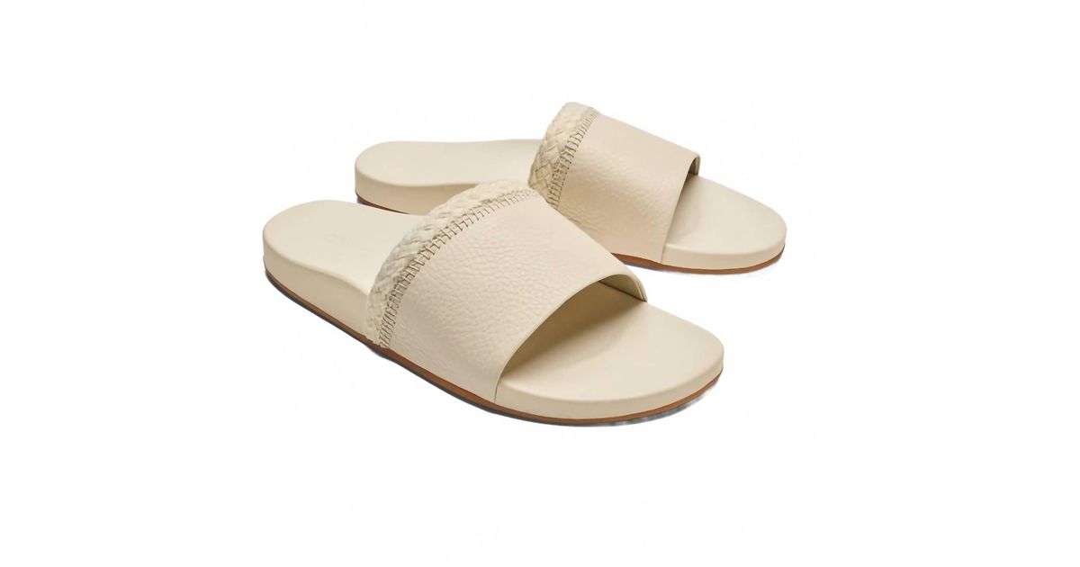 Olukai Pakea Sandal in Natural | Lyst