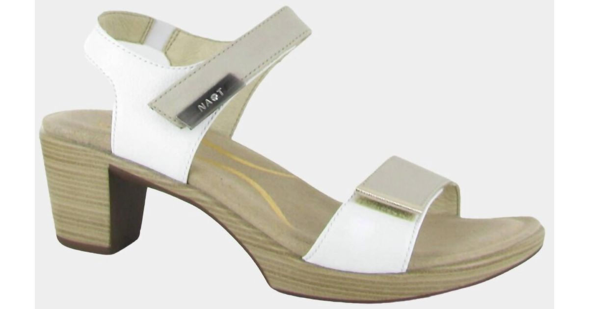 Naot Intact Heels in Metallic | Lyst
