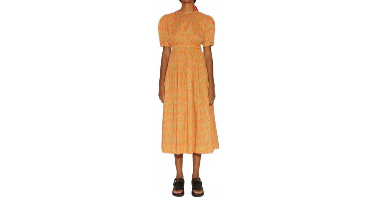 Roseanna Kay Dress in Orange | Lyst