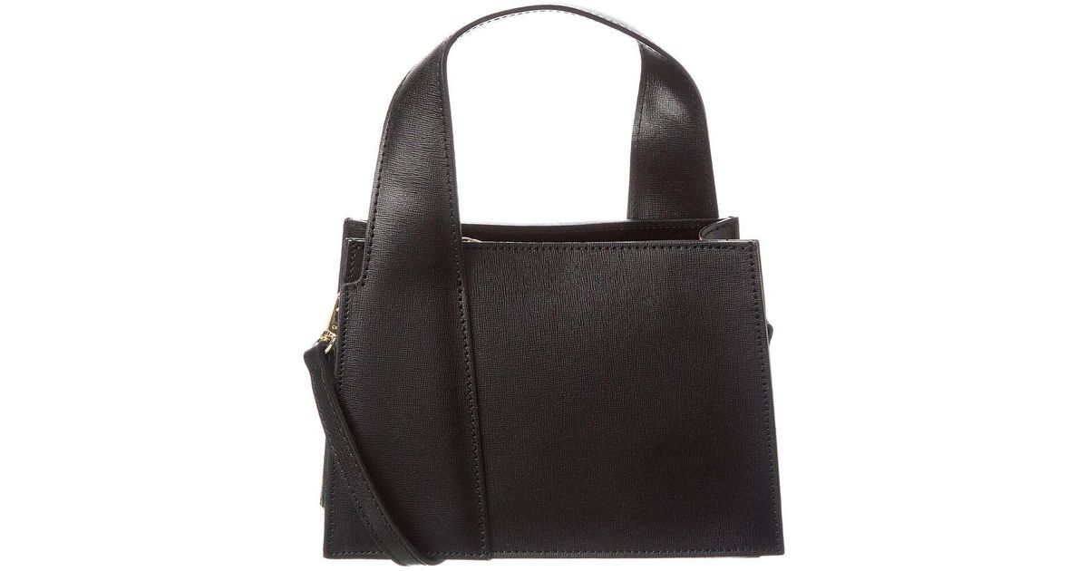 Persaman New York Sophie13 Leather Satchel in Black | Lyst