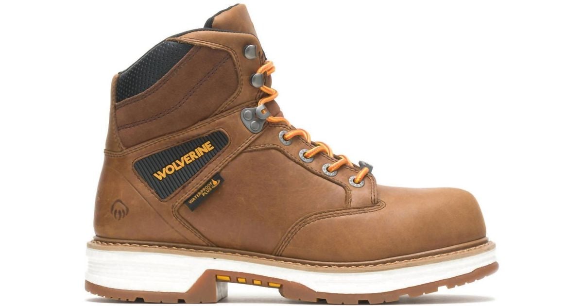 Wolverine Hellcat Ultraspring 6 Inch Boots in Brown for Men | Lyst