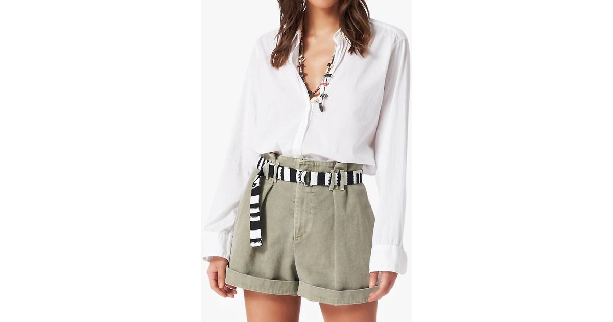 Xirena Checker Belt in Gray | Lyst