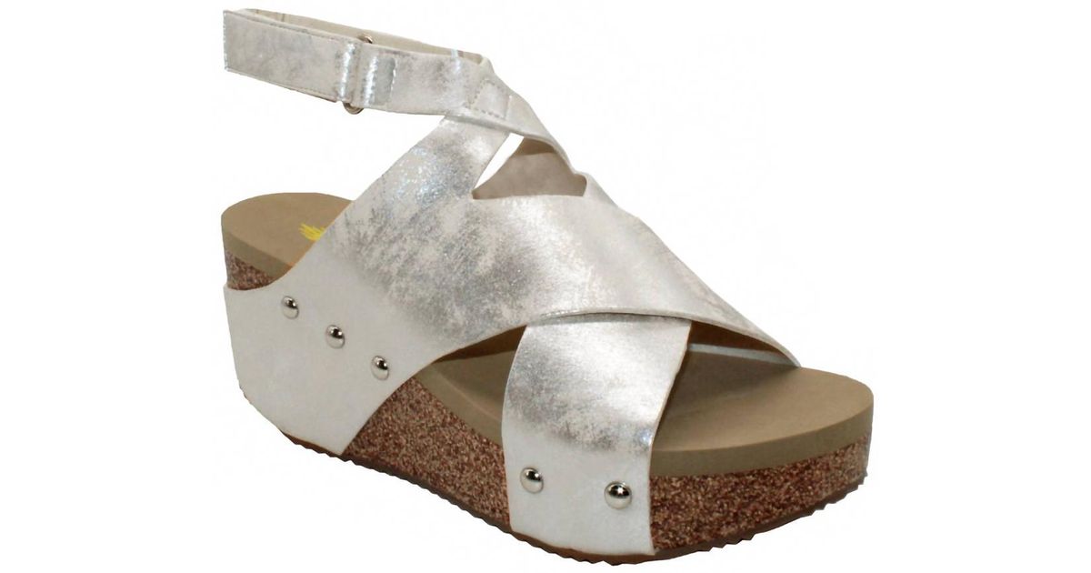Volatile Jamboree Sandal in Metallic | Lyst