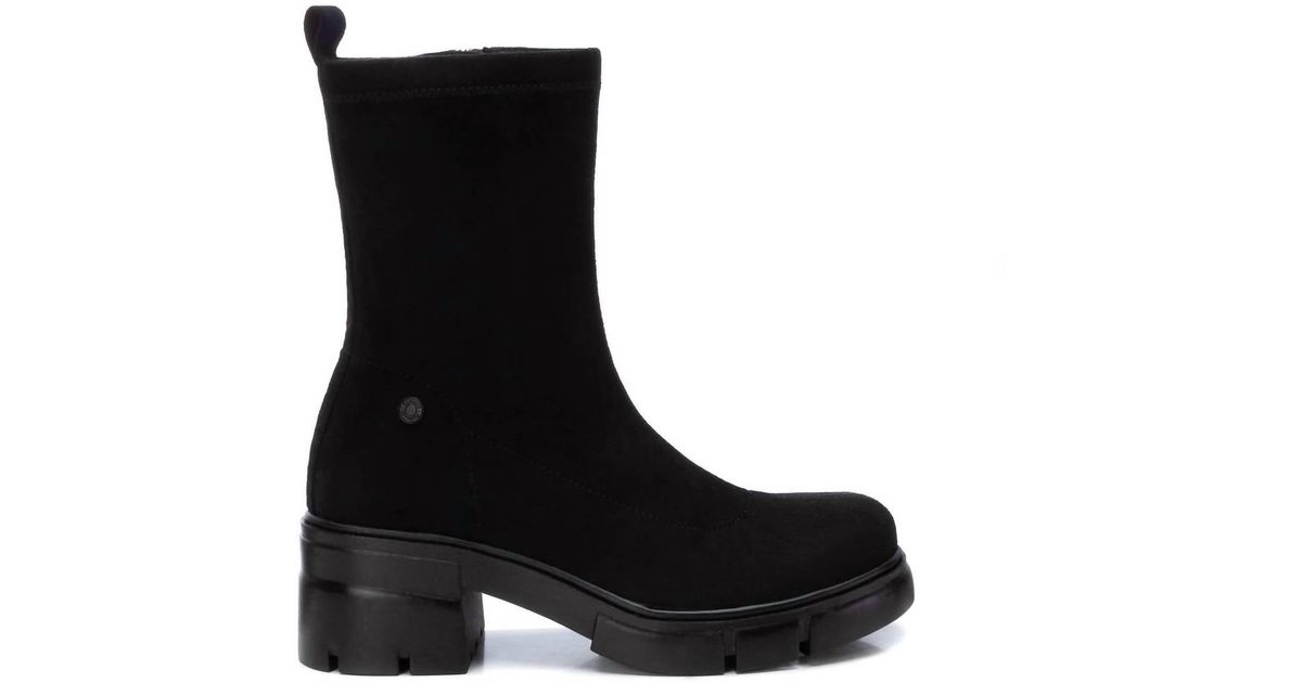 Xti Refresh Booties in Black | Lyst