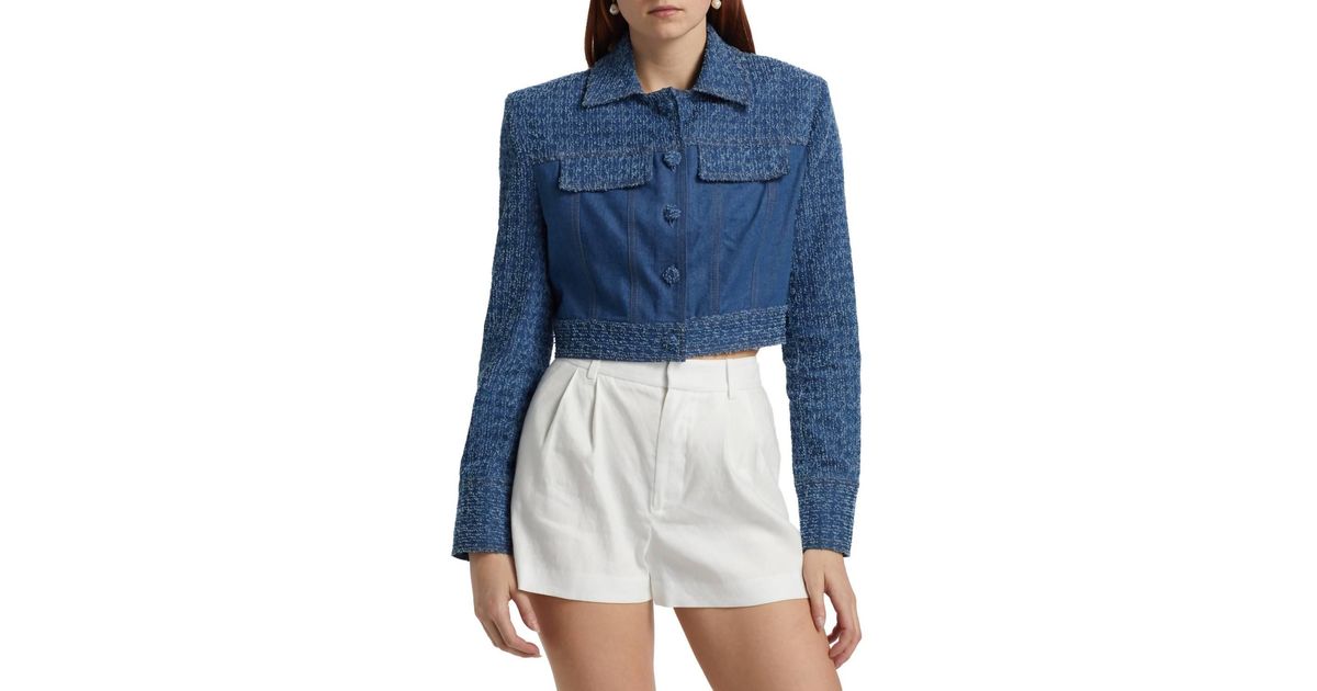 Sabina Musayev Ari Jacket in Blue | Lyst