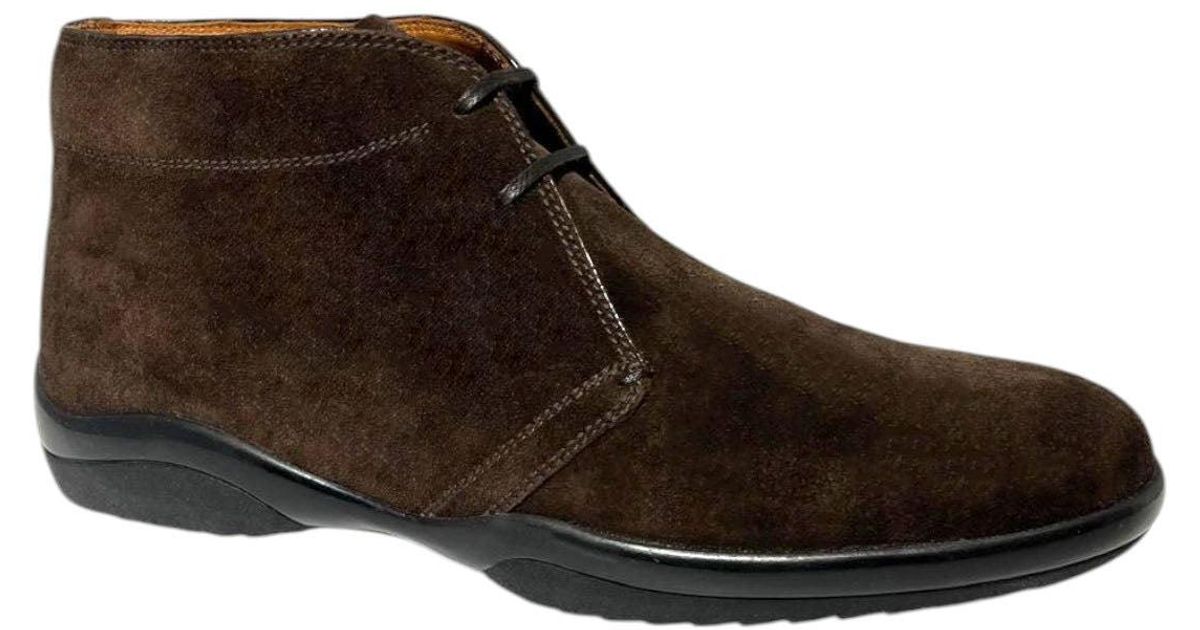 Bally Milkom 6209552 Coffee Calf Suede Leather Boots in Brown for Men ...