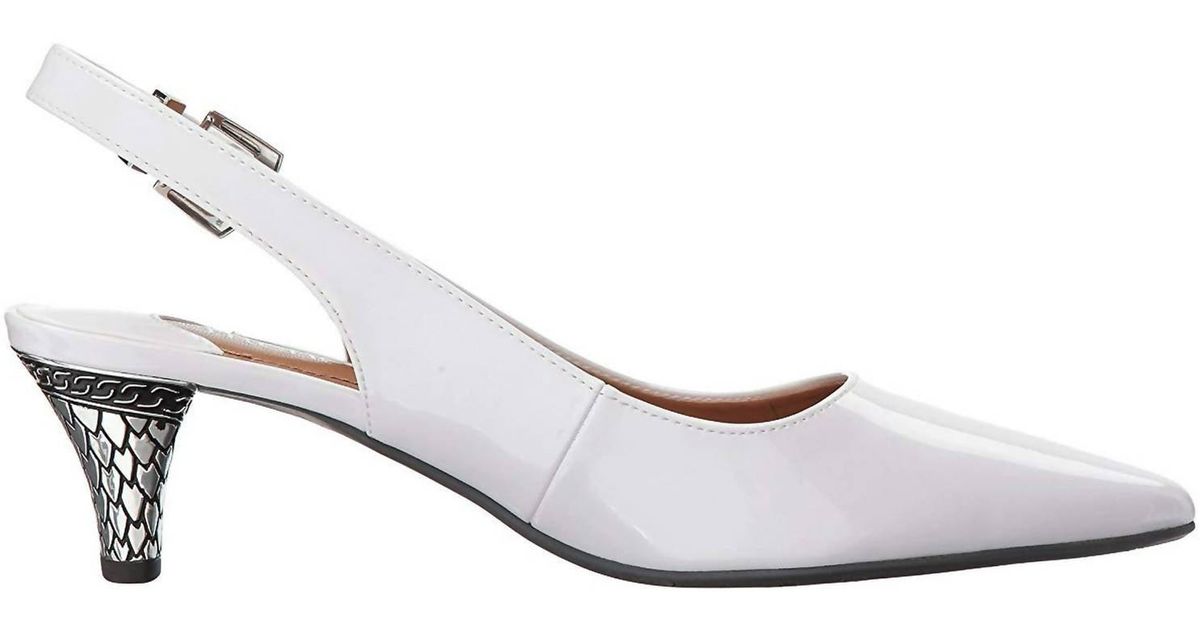 J. Reneé Mayetta Pump in White | Lyst