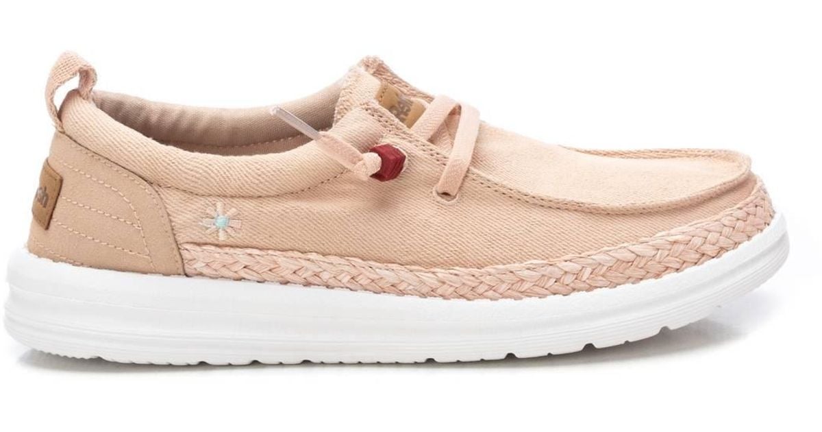 Xti Refresh Collection Dockside Comfort Shoes By in Pink | Lyst