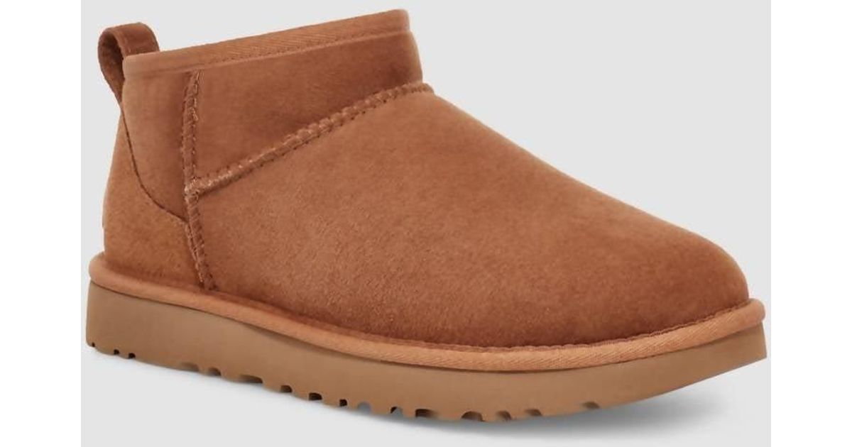 UGG Ultra Mini Chestnut Boots in Brown for Men | Lyst