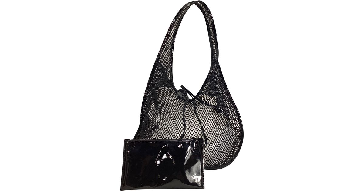 Alaïa Mesh Tote Bag in Black | Lyst