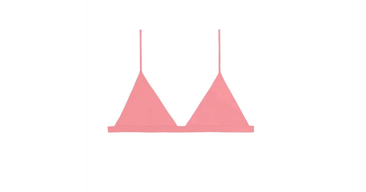 Mikoh Swimwear Belize Top In Bisous In Pink Lyst
