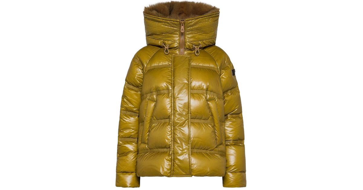 Peuterey Coats Ochre in Yellow | Lyst