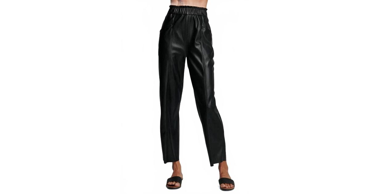 R.G. Kane Soft Vegan Pants in Black | Lyst
