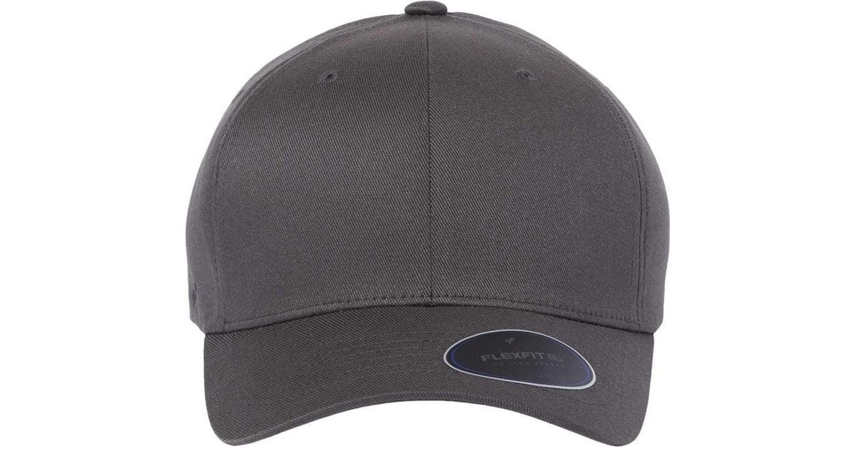 Flexfit Nu Cap in Gray for Men | Lyst