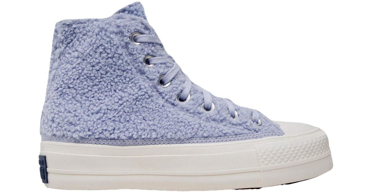 Converse Chuck Taylor All Star Lift Hi Ghost/Steel/Egret 572240C in ...