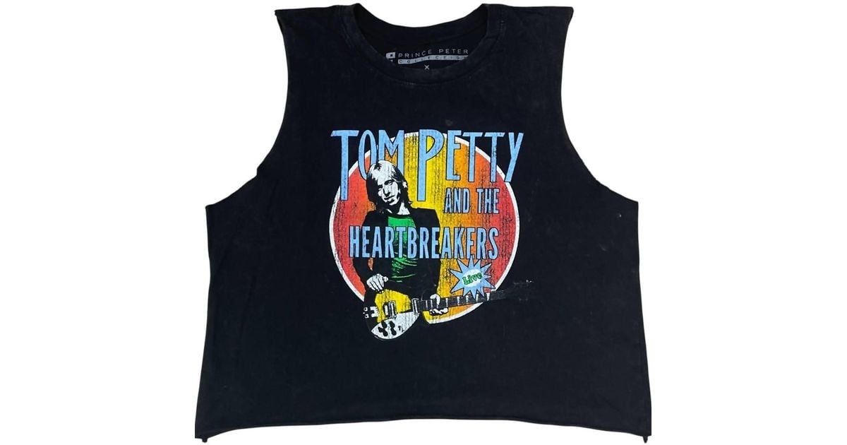 Prince Peter Tom Petty Muscle Tee in Blue | Lyst