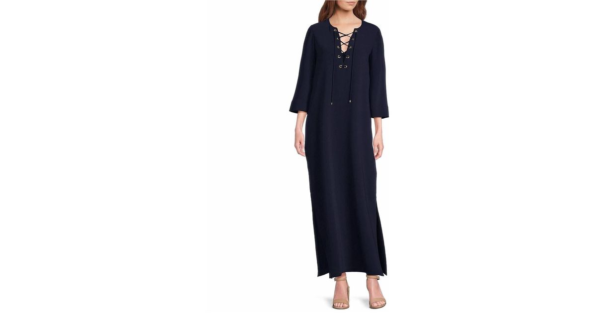 Trina Turk Catamaran Maxi Dress in Blue | Lyst
