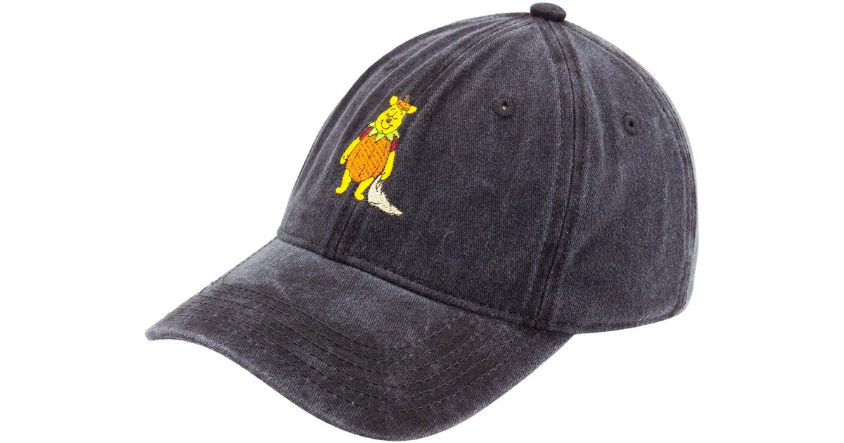 Disney Winnie The Pooh Pumpkin Dad Cap in Blue for Men | Lyst