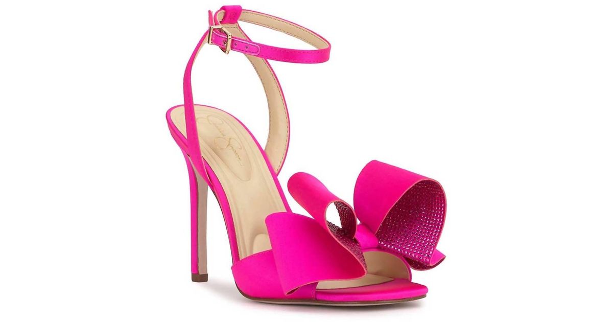Jessica Simpson Olivine High Heel in Pink | Lyst