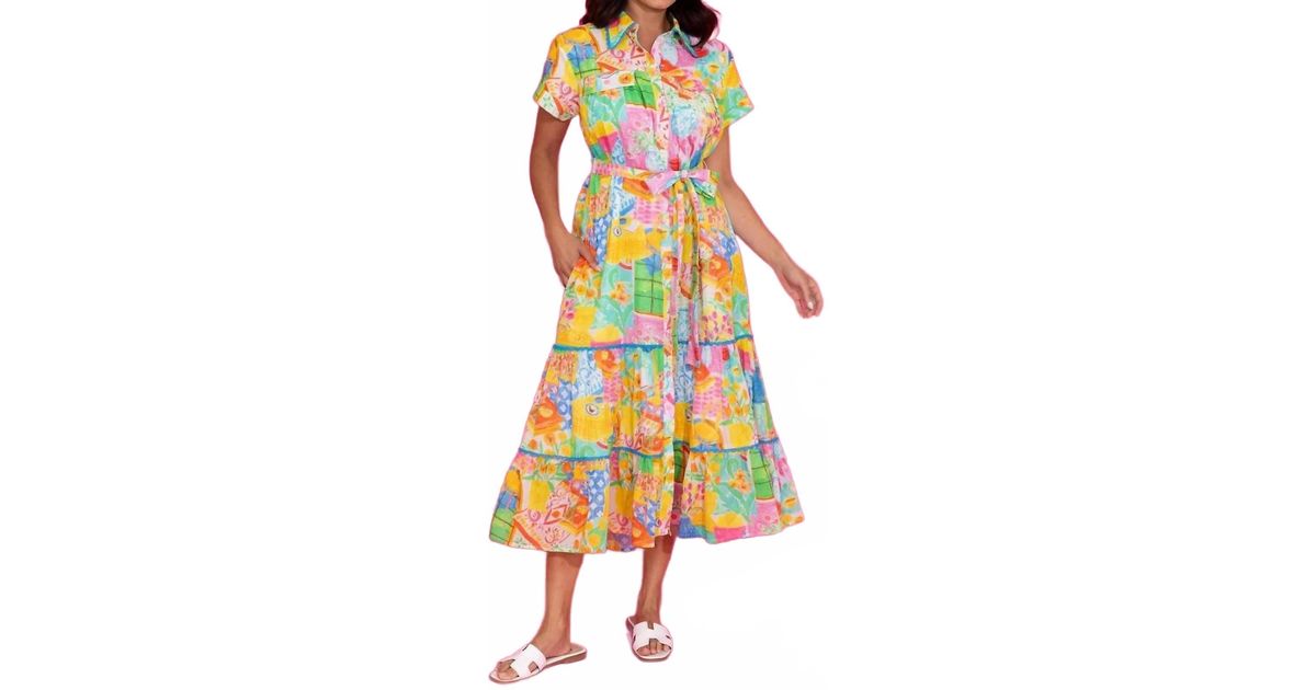 Alden Adair Rachel Van Gogh Dress | Lyst