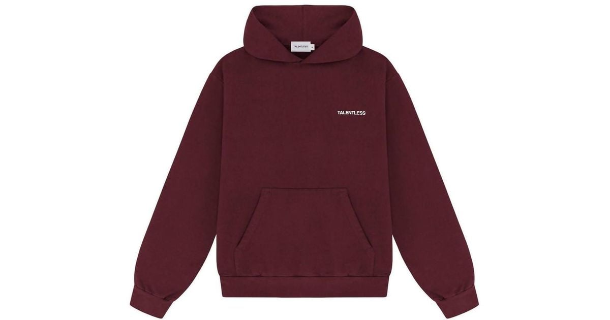 TALENTLESS Lightweight Hoodie in Purple | Lyst