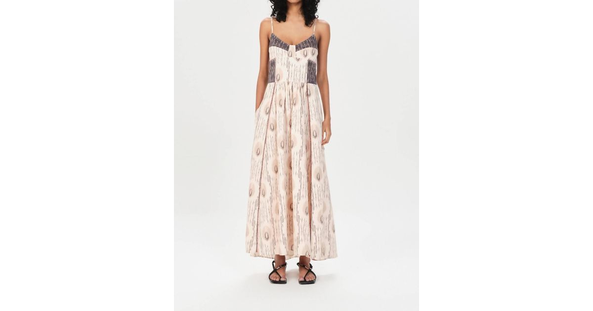 Maria Cher Florida Maive Midi Dress in Pink | Lyst