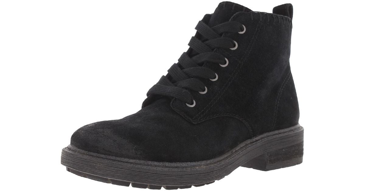 Zodiac Paisle Lugged Sole Combat & Lace-Up Boots in Black | Lyst