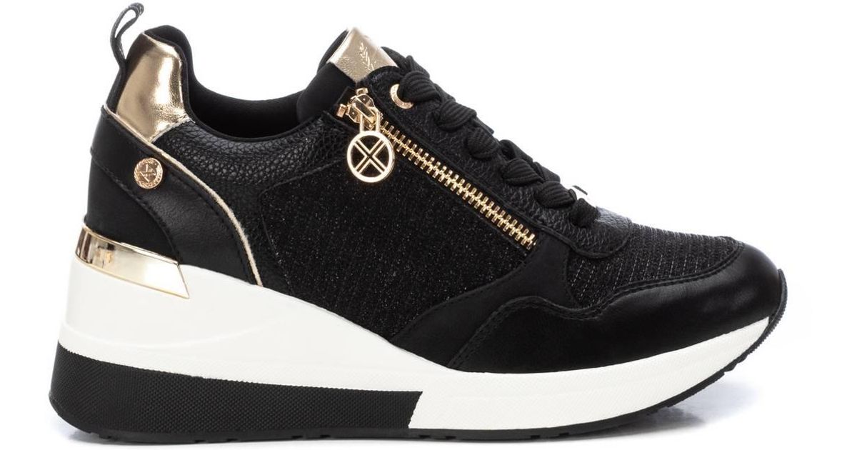 Xti Wedge Sneakers By in Black | Lyst