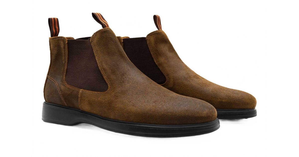Martin Dingman Windsor Chelsea Boot in Brown for Men | Lyst