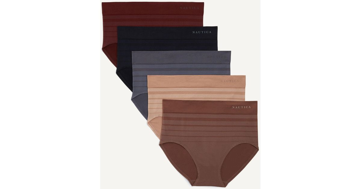 Nautica Seamless Brief, 5-Pack | Lyst