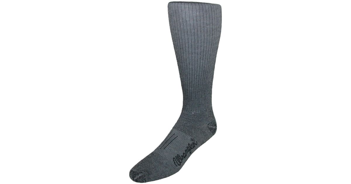 Wrangler Over The Calf Boot Sock (3 Pair Pack) in Gray for Men | Lyst
