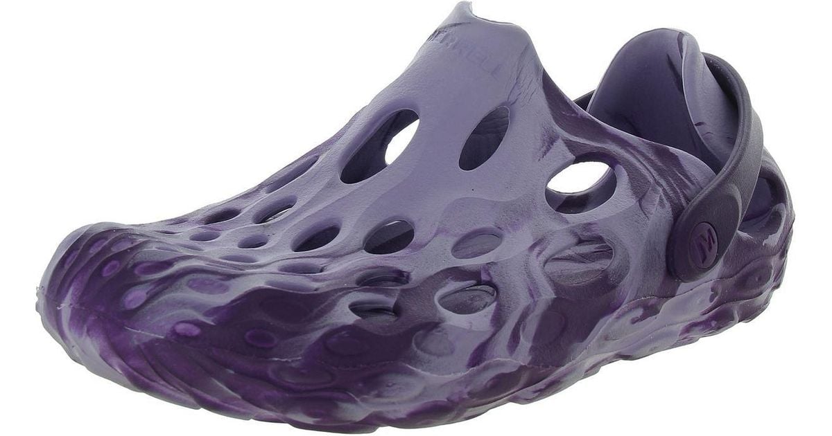 Merrell Tie-Dye Rubber Clogs in Purple | Lyst
