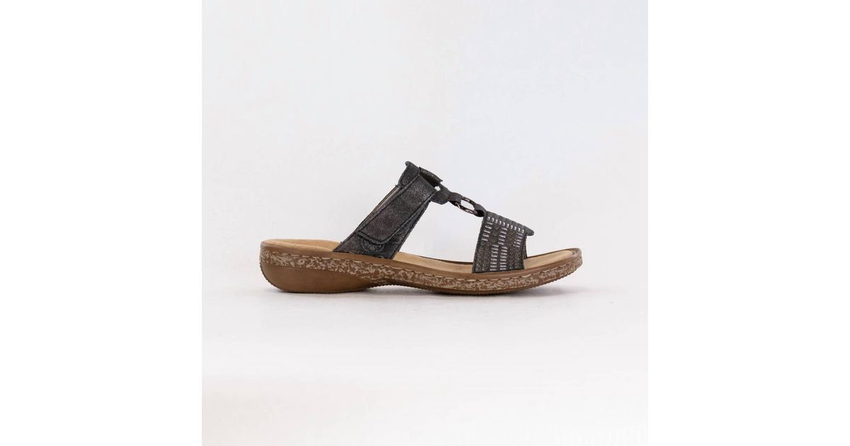 Rieker Regina Sandal in Brown | Lyst