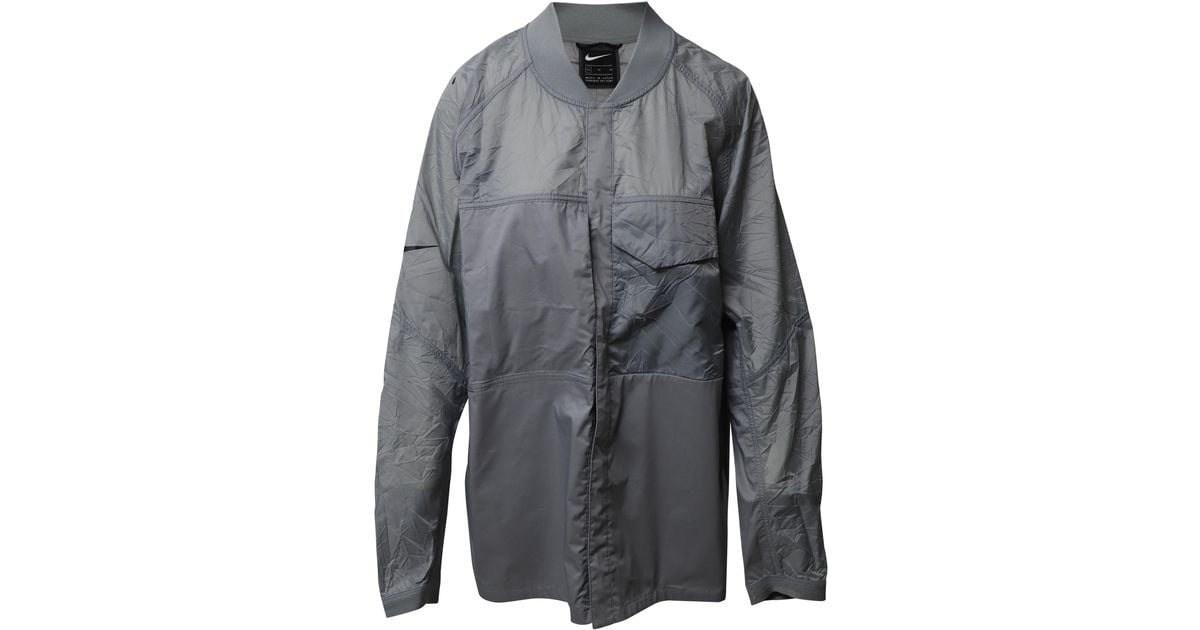 Nike Tech Pack Woven Graphic Jacket in Black for Men | Lyst