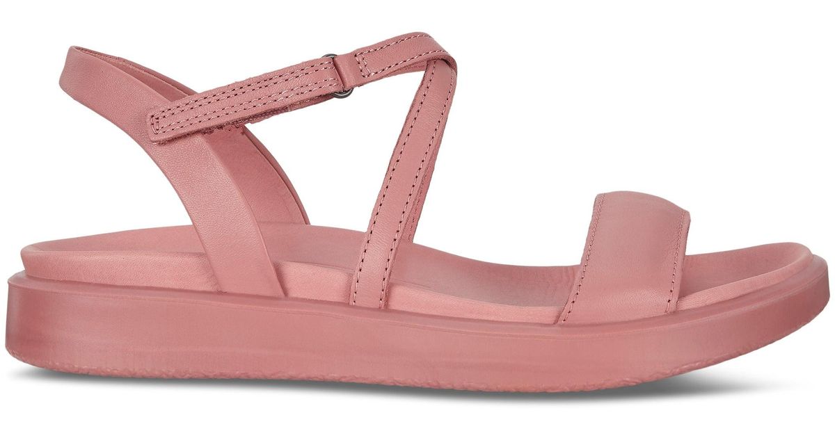 Ecco Flowt Lx Womens Sandal In Pink Lyst