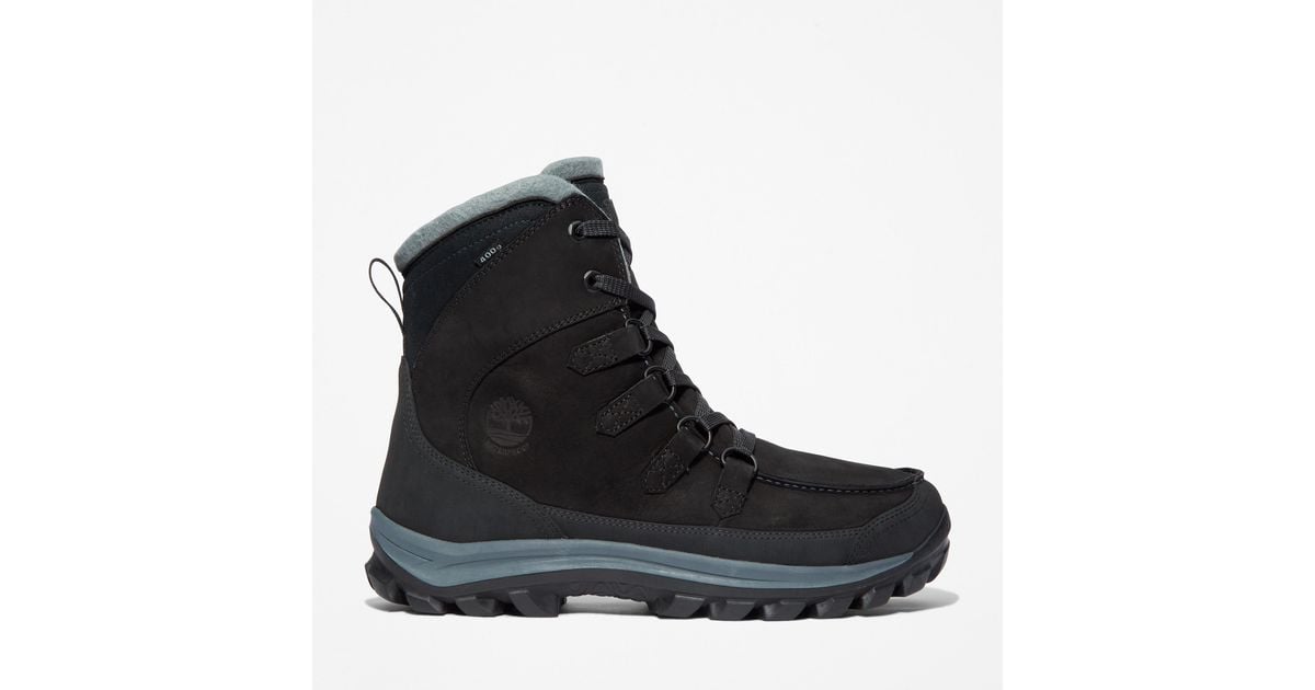 Timberland Chillberg Insulated Winter Boots in Black for Men | Lyst