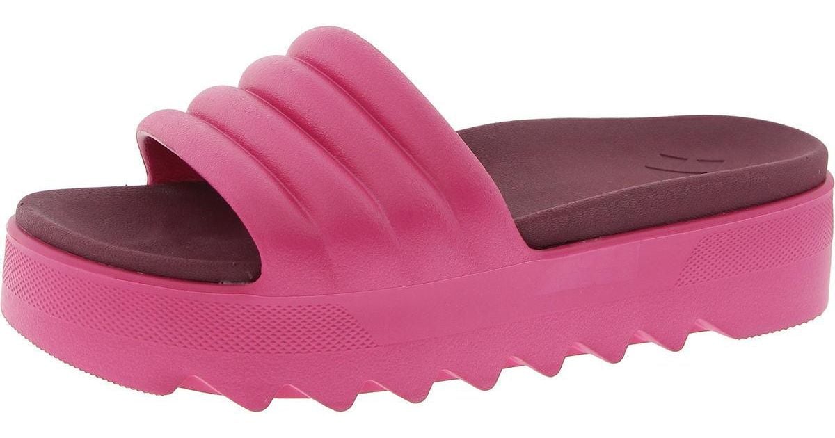 Cougar Shoes Pool Party Solid Pool Slides in Pink | Lyst