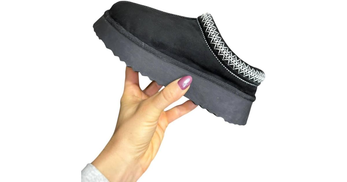 MIA On Trend Platform Shoe in Black | Lyst