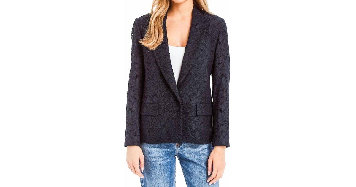 Drew Jannis Blazer in Black | Lyst