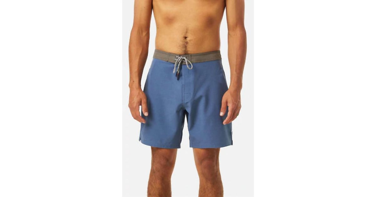 Katin Plank Surf Trunk in Blue for Men | Lyst