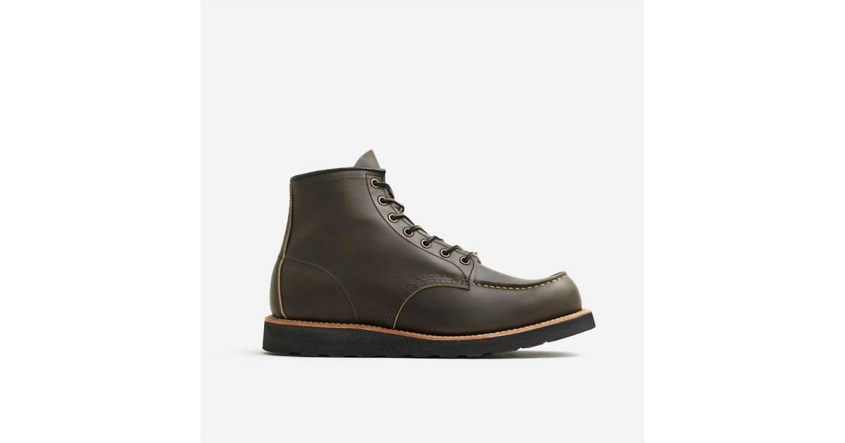 Red Wing Classic Moc Boot In Alpine in Brown | Lyst