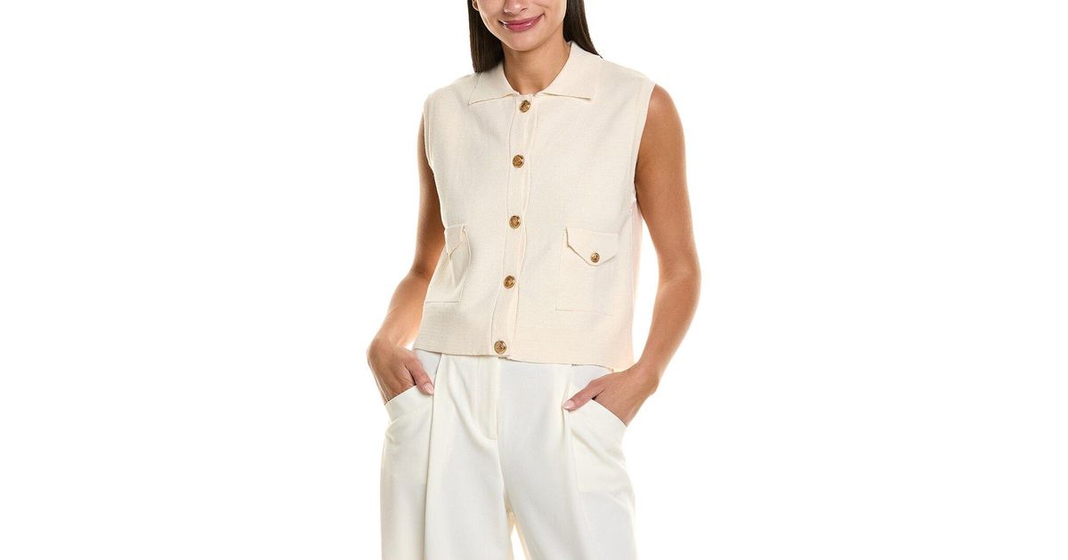 ANNA KAY Cheolla Blouse in White | Lyst