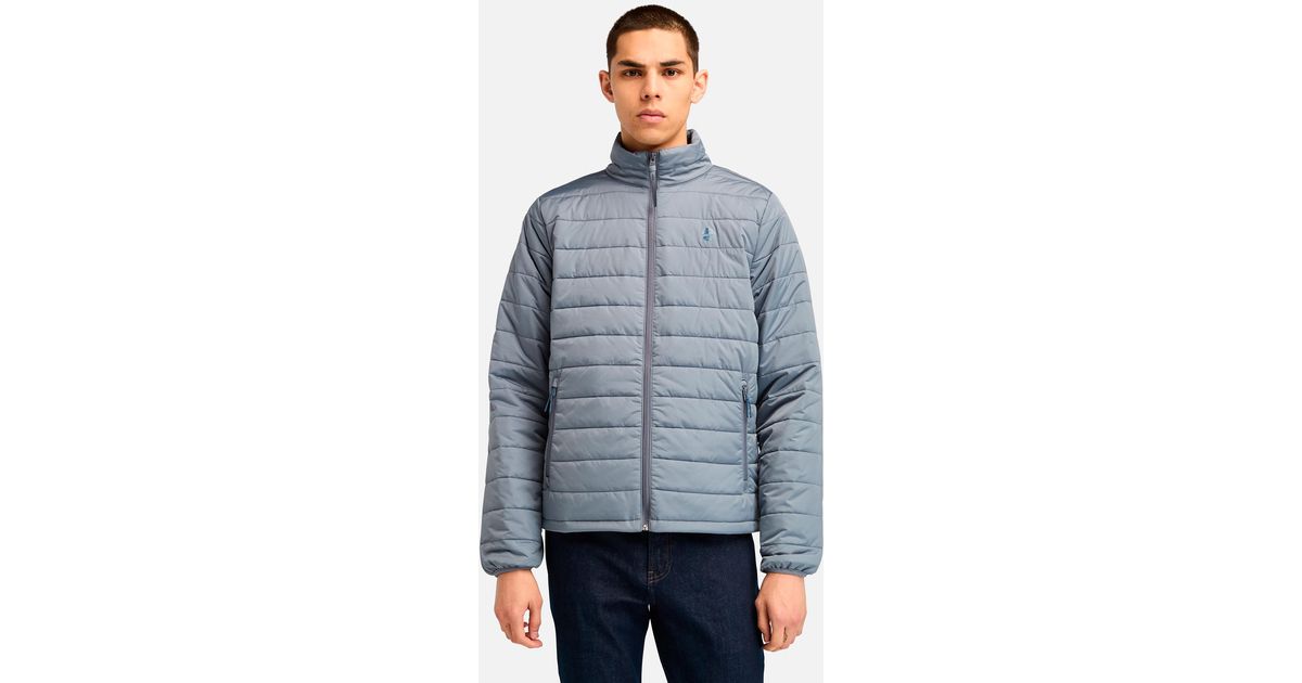 Timberland Mt Eastman Weight Puffer Jacket in Blue for Men | Lyst