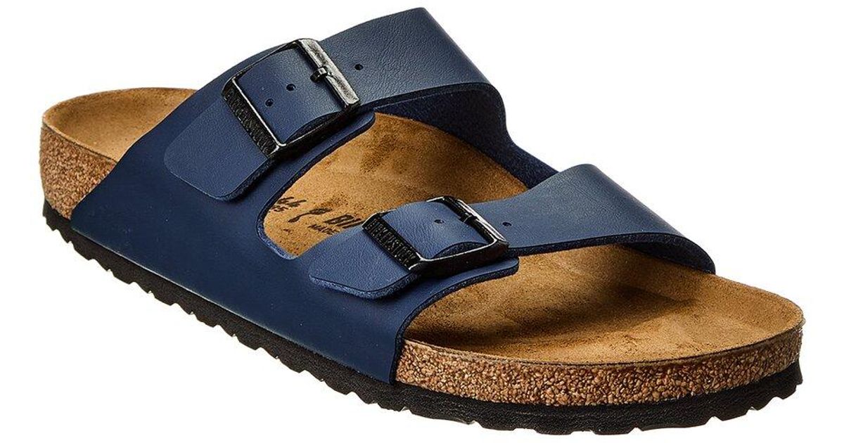 Birkenstock Arizona Bs Narrow Fit Birko-flor Sandal in Blue for Men | Lyst