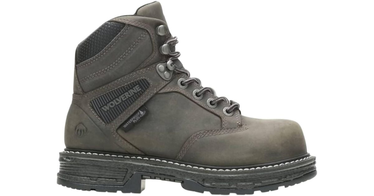 Wolverine Hellcat Ultraspring 6 Inch Composite Toe Construction Boot in ...