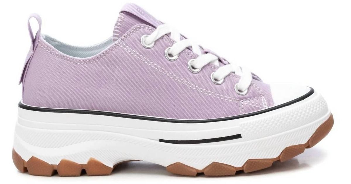 Xti Urban Casual Sneakers in Purple | Lyst