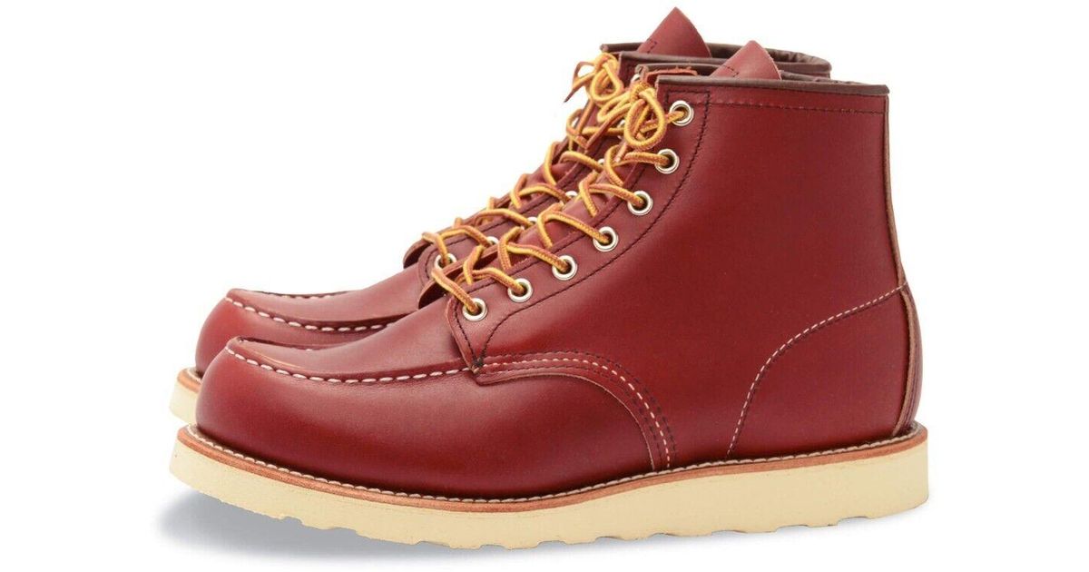 Red Wing Wing 8875 The Irish Setter Sport Boots Moc Toe Oro-Russet Portage in Red for Men | Lyst