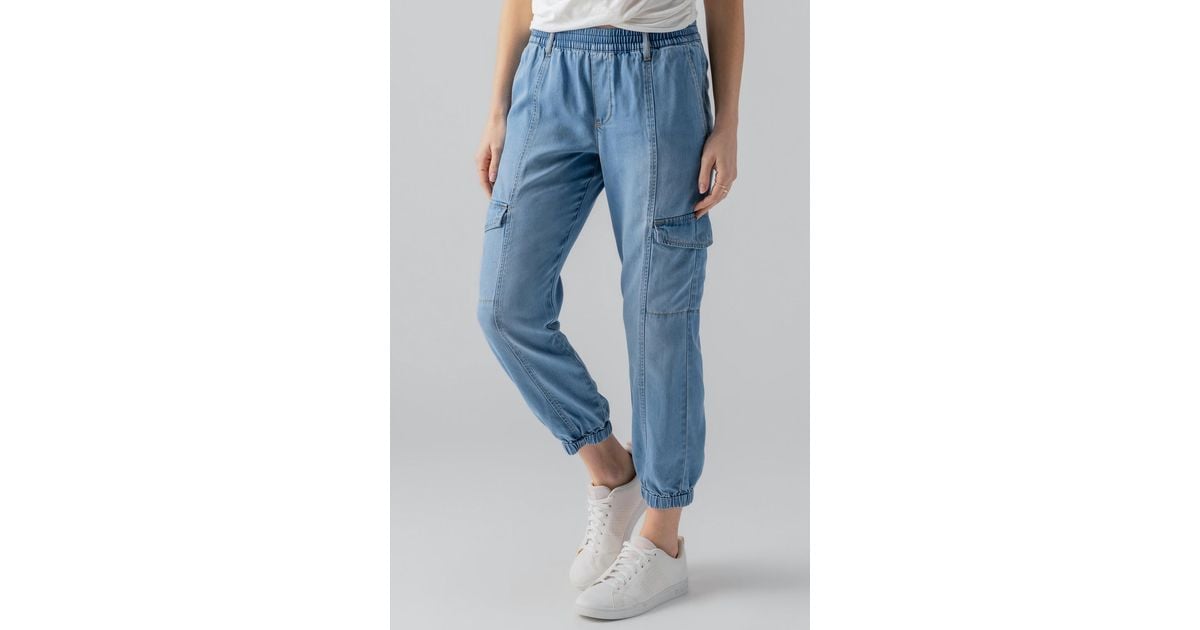 Sanctuary Relaxed Rebel Standard Rise Pants in Blue | Lyst