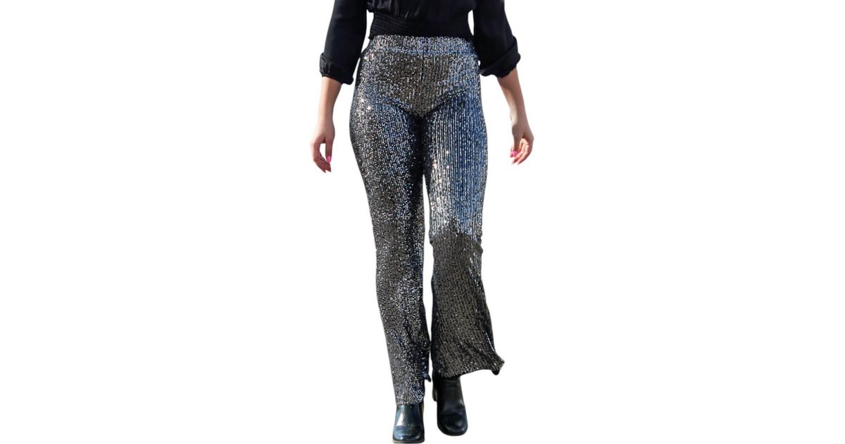 Rowdy Crowd Seminole Sequin Pants in Blue | Lyst